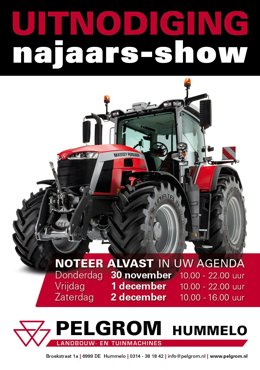 Nieuws - Landbouwmechanisatiebedrijf Pelgrom Hummelo